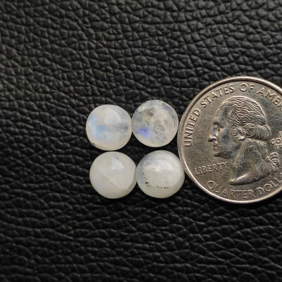 9X4 MM Rainbow Moonstone Cabochon Calibrated Size Moonstone Gemstone ...