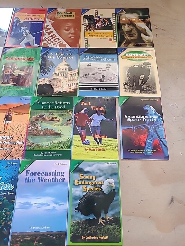 Lot of 22 Scott Foresman Reading Street Books Grade 4&5 Science ...