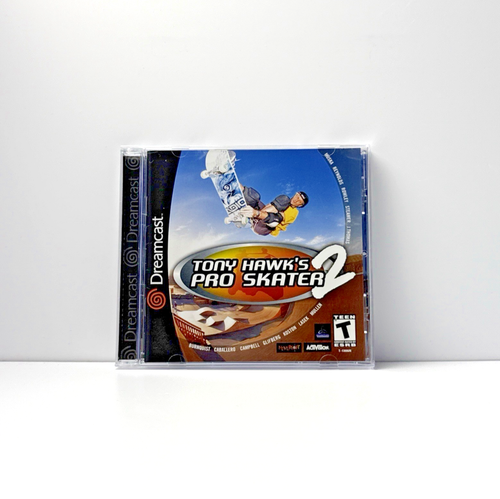 Tony Hawk's Pro Skater 2 Sega Dreamcast VGC CIB Complete Tested Free ...