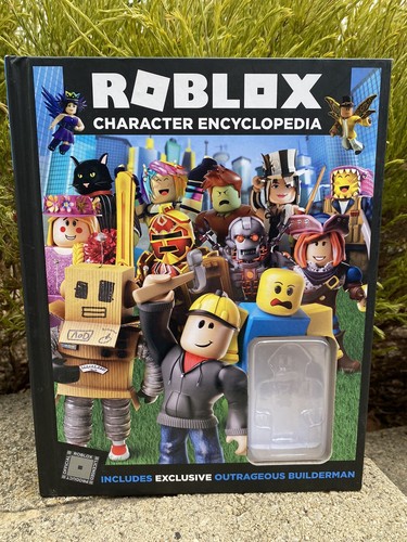 Roblox Character Encyclopedia (Hardcover, 2018) ~Builderman Figure Not ...