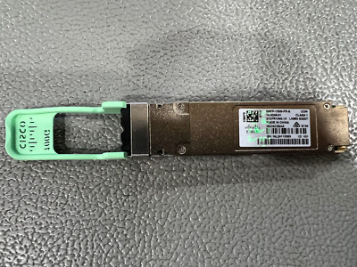 Cisco QSFP-100G-FR-S GOOD WORKING WITH HOLOGRAM | eBay
