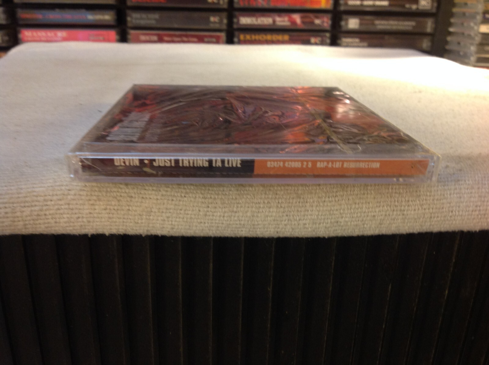 DEVIN THE DUDE JUST TRYIN TA LIVE RAP HIP HOP CD '02 RAP-A-LOT OG ...