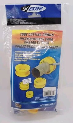 Estes Model Rockets Tube Cutting Guides - 5 Different Sizes - New ...