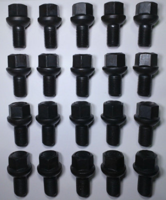 14MM X 1.5 LUG BOLTS FULL SET 20 VOLKSWAGEN T1 BUG BEETLE 68-1979 T2 ...