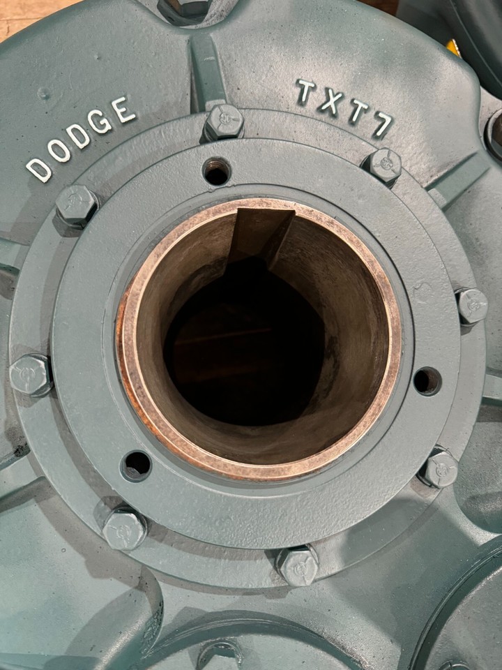 REBUILT DODGE TXT725T SIZE 7 TAPER GEAR REDUCER SHAFT MOUNT 24.59 RATIO ...