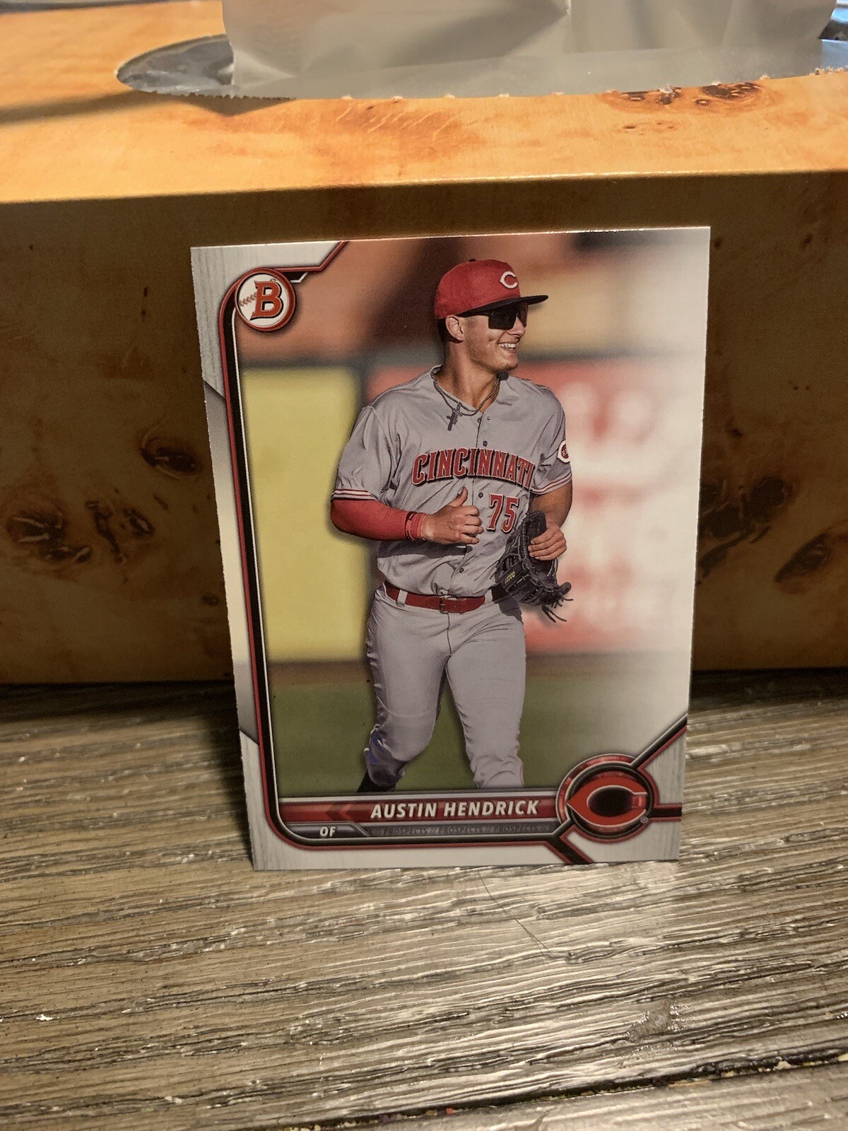 Austin Hendrick Paper Prospect 2022 Bowman BP-33 Cincinnati Reds RC ...