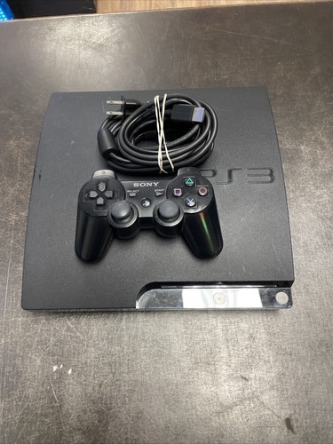 Sony PlayStation 3 PS3 Slim Console CECH-2501A 160GB W Controller ...