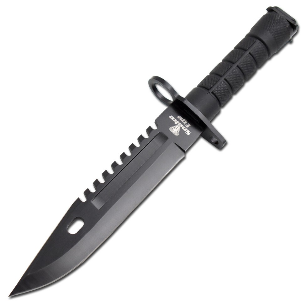 12" Bayonet US Military Tactical Survival Hunting Knife Fixed Blade | eBay