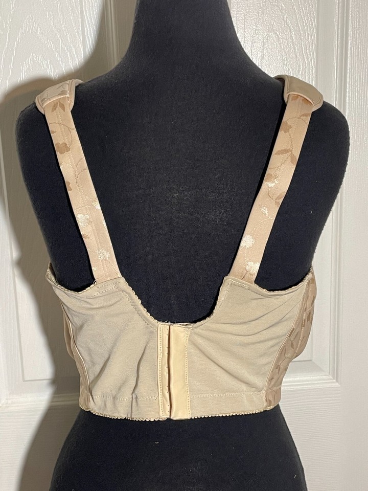 Elila Nude Color 1305 Jacquard Soft cup Full Coverage Bra - Sizes 52I ...