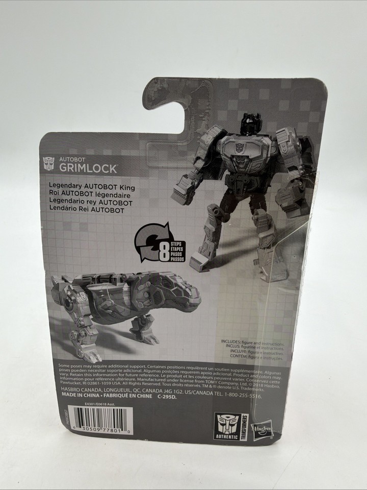 Hasbro Transformers Legendary Autobot Grimlock 4" Action Figure New in ...