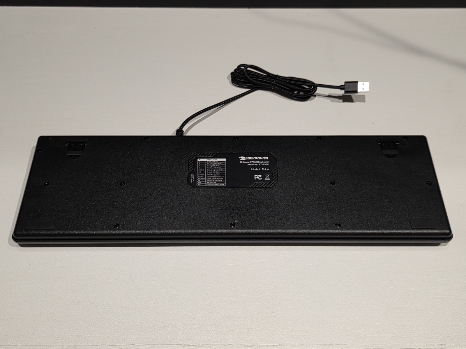 iBUYPOWER Chimera K7 RGB Gaming Keyboard ET-8362 - Open Box for sale ...