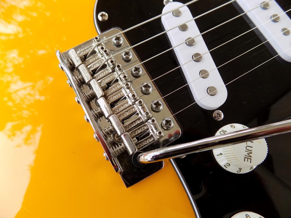 GFS Xaviere Strat, Alnico 5 Pickups,Custom Wiring, Capacitor Upgrade ...