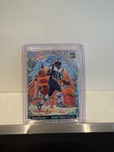 2021 Donruss Optic Downtown #DT-3 Randy Moss New England Patriots HOF ...