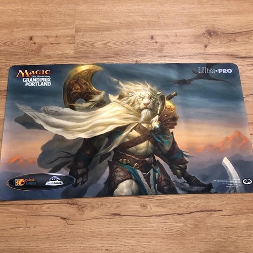 Ultra Pro MTG Grand Prix Portland 2014 Ajani Steadfast Playmat | eBay