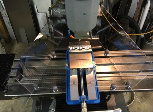 Splash Guard for Milling Machines, CNC or Manual Knee Mill | eBay