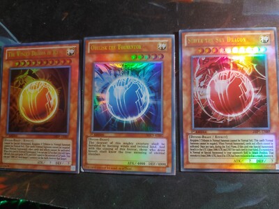 Yu-Gi-Oh Fan Made Orica - The Winged Dragon of Ra Sphere Mode Slifer ...