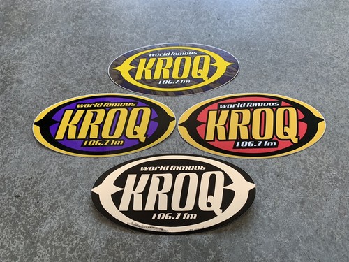 KROQ 90’s Stickers - 4 pack | eBay