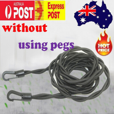 Travel Clothesline / Clothes Line Pegless Washing Camping - Australia ...