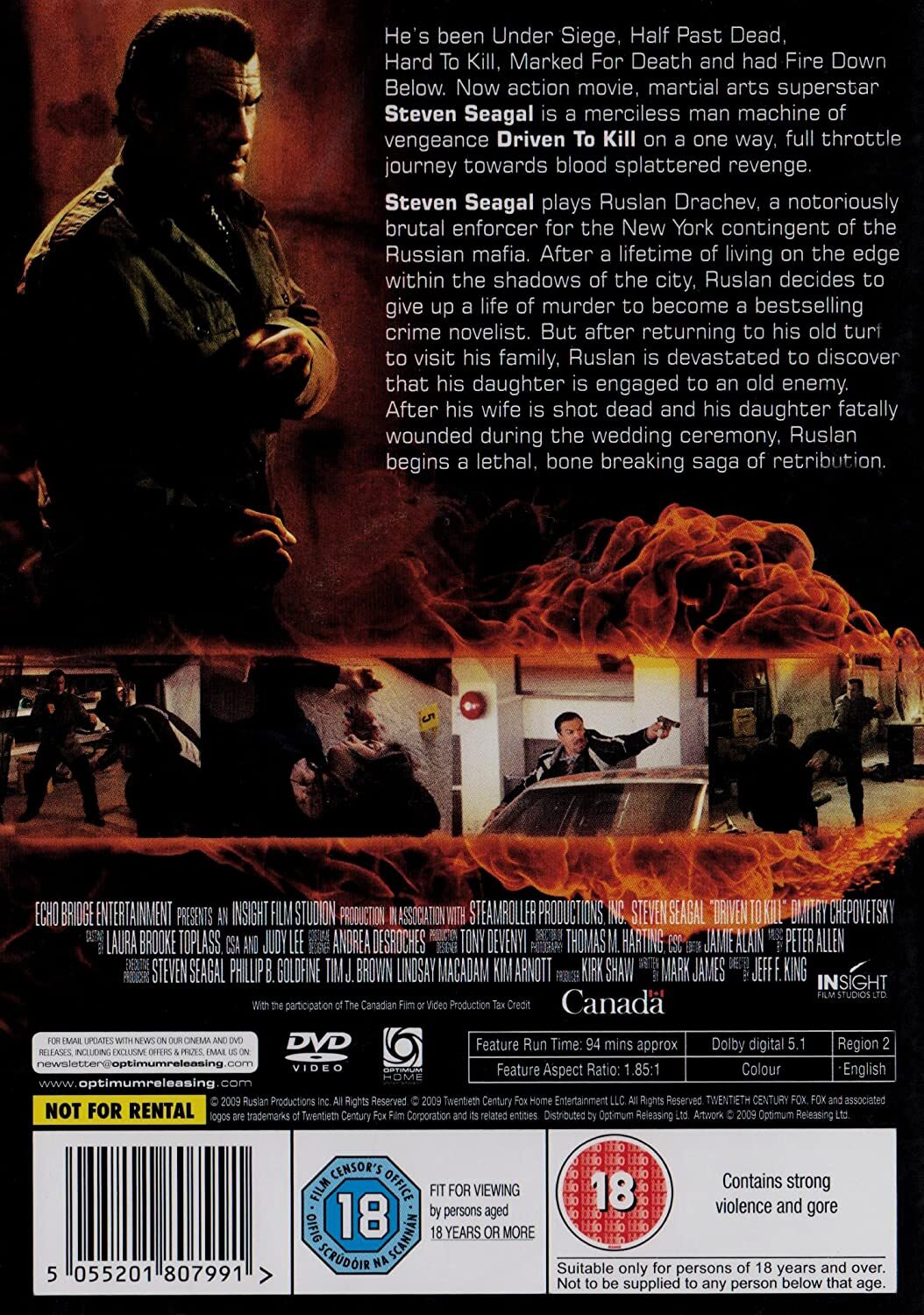 Driven To Kill (DVD) | eBay