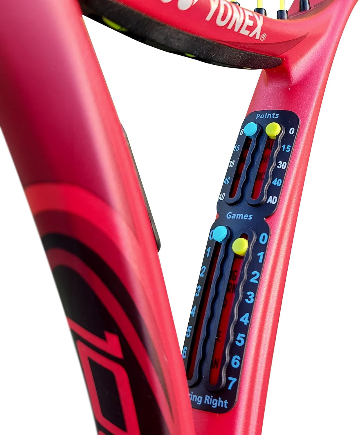 Portable Tennis Racket and Padel Scorekeeper, Easily Mounted Small ...