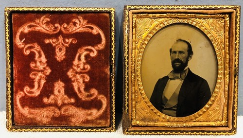 CIVIL WAR ERA 1/6 th PLATE AMBROTYPE CONFEDERATE STONEWALL JACKSON ...