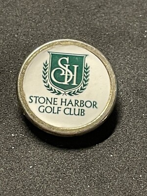 Stone Harbor Golf Club 3/4" Brass Stem Golf Marker - Cape May Court ...