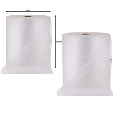 Bubble Wrap 500mm x 100m Packaging Bubble wrap 100m Long Bubble Wrap | eBay