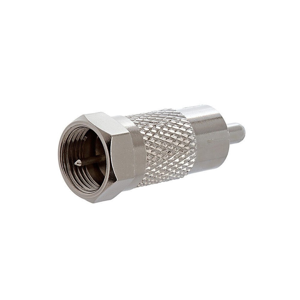10 Pcs RCA to F-Type Adapter RG59 RG6 Coaxial Cable Converter A/V for ...