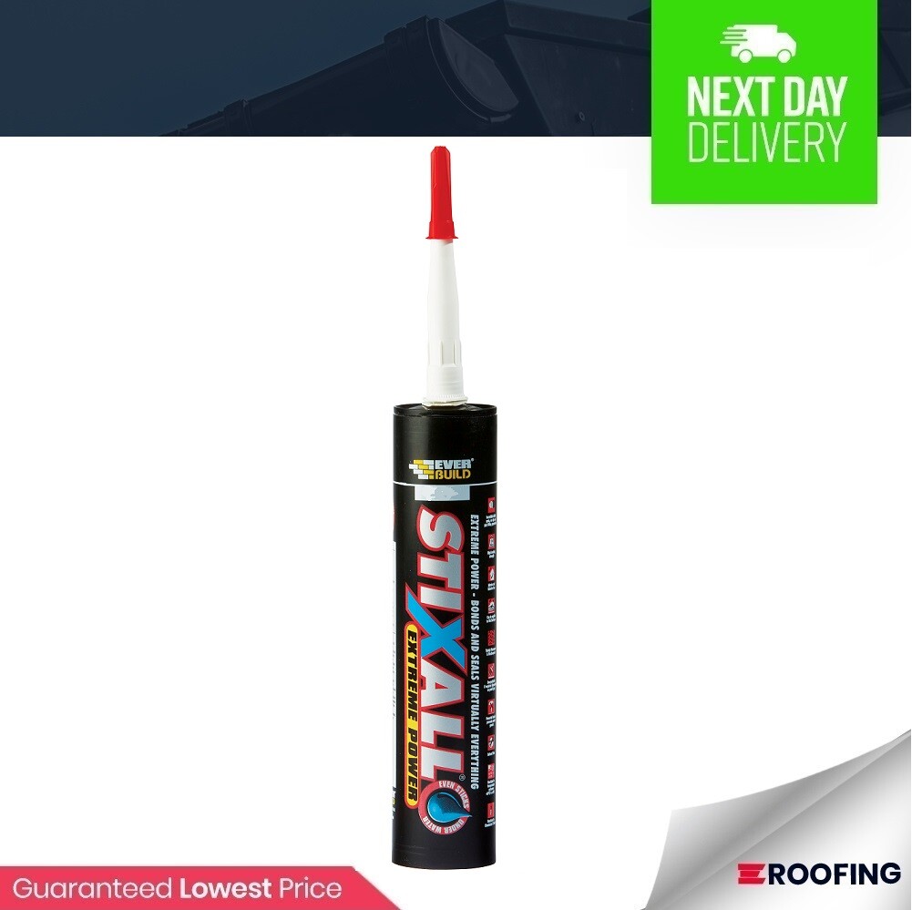 STIX-ALL Extreme Power Black 290ml, Adhesive, Sealant Hybrid Polymer ...