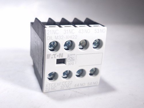 EATON MOELLER DILM32-XHI22 AUXLIARY CONTACT 4P 2NO/2NC XTCEXFCC22 ...