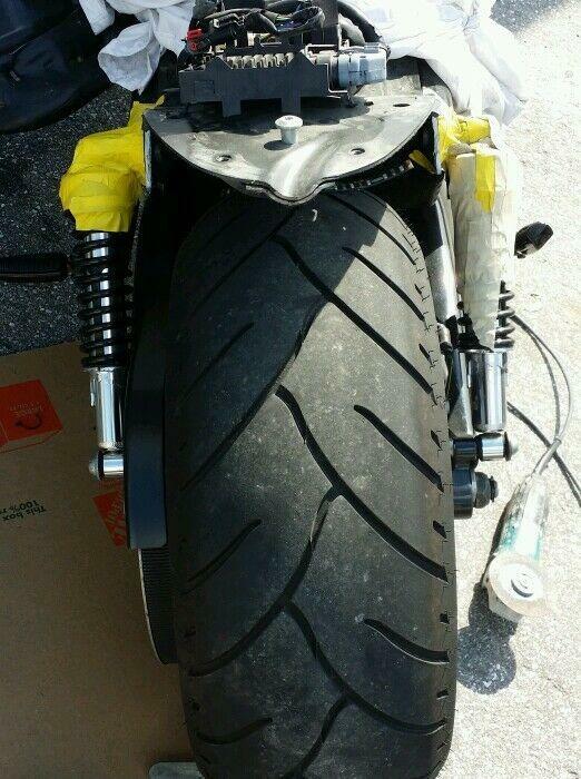 Harley Davidson Vrod V-rod Vrsc, Vrscaw, Vrscd, Vrscdx Rear Fender ...