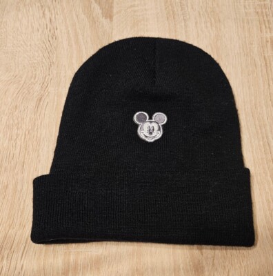 Walt Disney World Black Mickey Mouse Knit Winter Hat Beanie | eBay