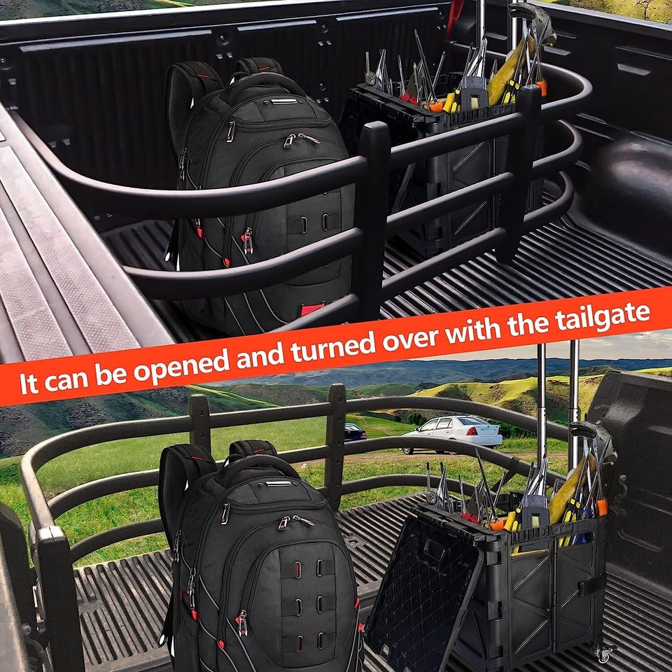 Retractable Truck Bed Extender Pickup Tailgate Fits for Ford Maverick ...