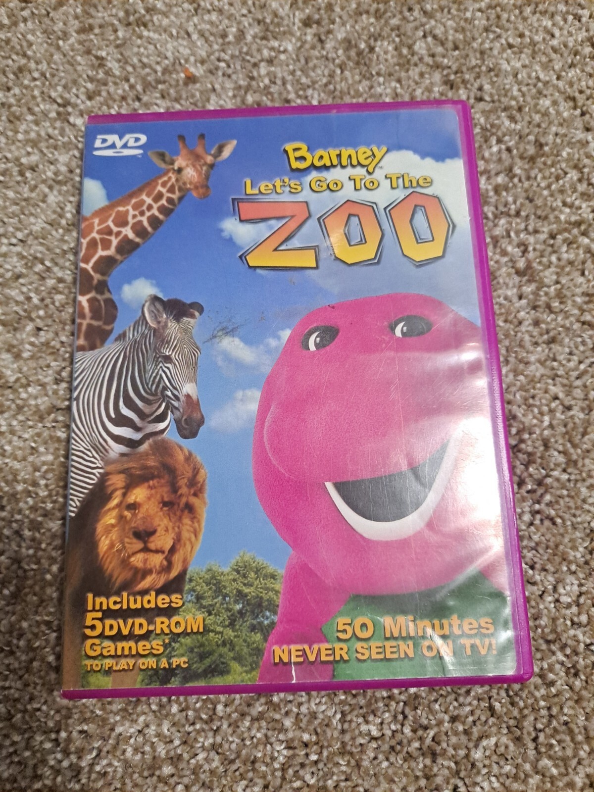 Barney Lets Go to The Zoom DVD | Grelly USA