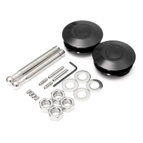 2 Pack Quick Release Hood Latch Kit 2.44" Diameter Aluminum Alloy ...