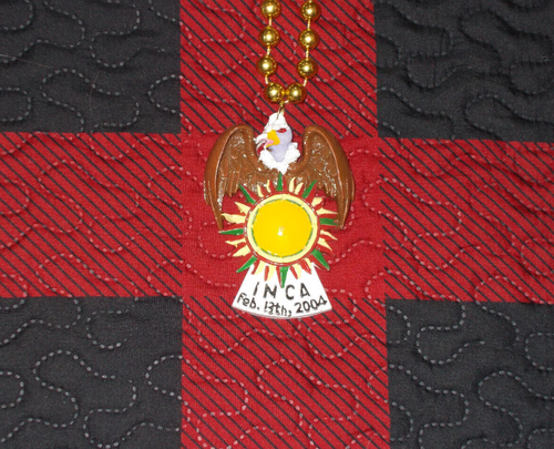 2004 ORDER OF INCA GULF COAST MOBILE AL ANDIAN CONDOR MEDALLION MARDI ...