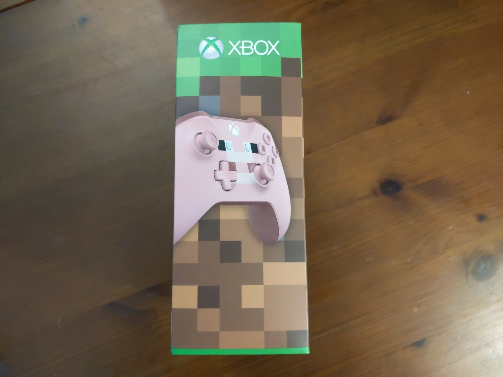 Microsoft WL3-00052 Wireless Controller - Pink Minecraft Pig xBox One ...