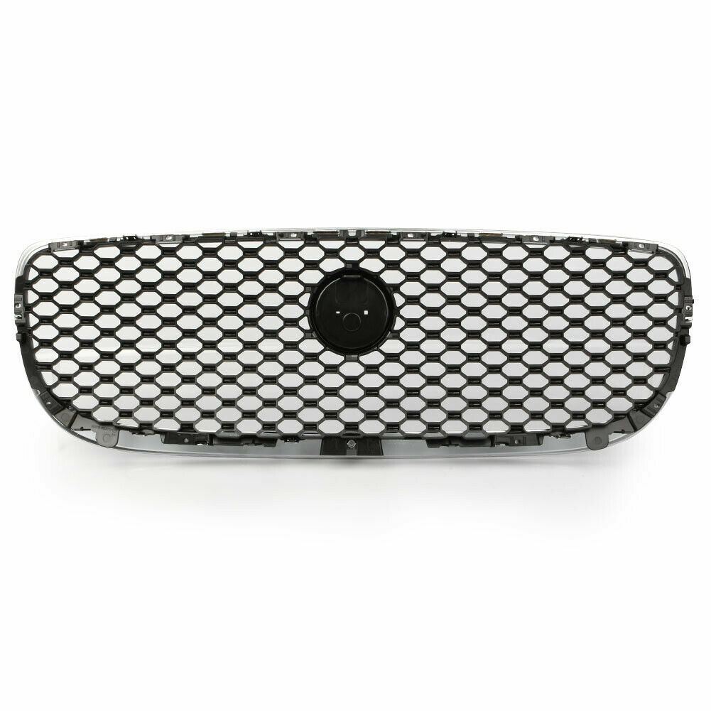 Front Radiator Grille Hood Mesh Grill For Jaguar XE 2015-2018 Black ...