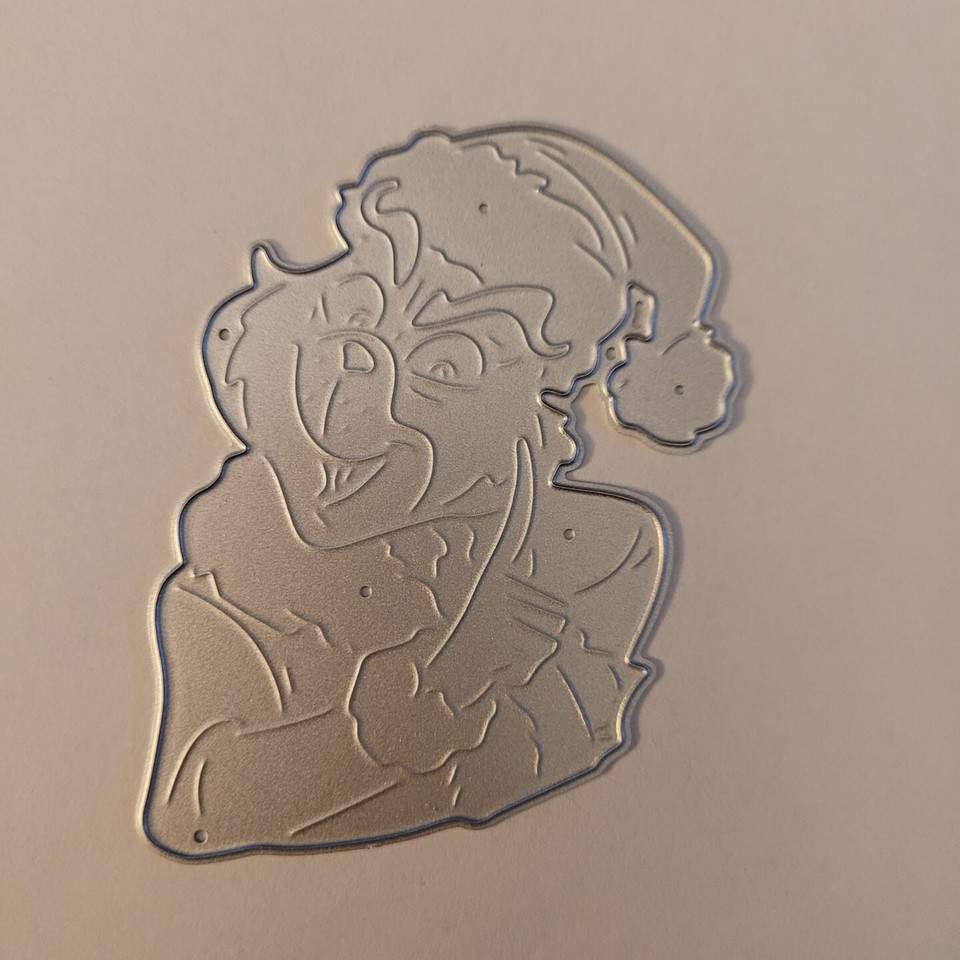 Grinch pointing his finger Metal Cutting Die Card Making Scrapbooking ...