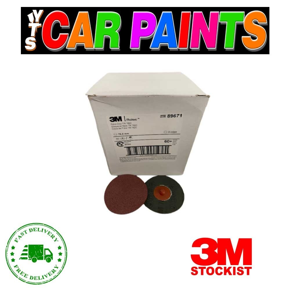 3M™ Roloc™ Fibre Disc 782C, 76.2 mm, 60+, 89671, Box of 50 | eBay UK