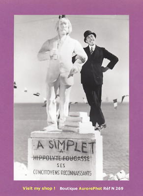 PHOTO DE PRESSE CINÉMA : FERNANDEL ACTEUR FRANÇAIS, FILM " SIMPLET ...