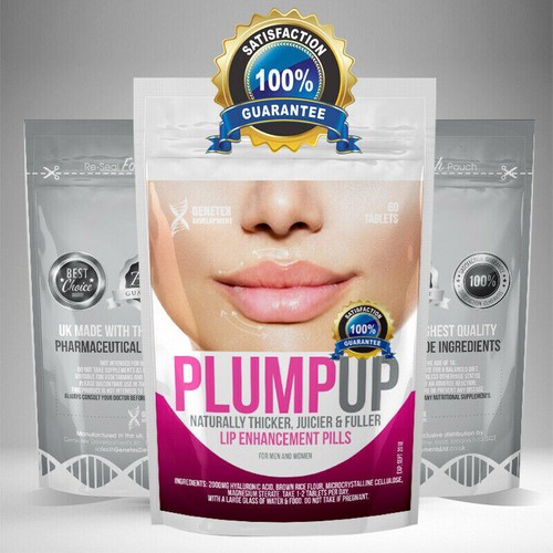 LIP FILLER Tablets, Plump Fuller Hyaluronic Acid Lip Enhancement Pills ...