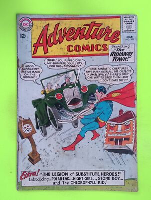 Adventure Comics #306 Vol. 1 1963 DC Comics 1st App Low Grade Comic ...