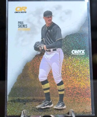 2024 Onyx Rips Baseball Paul Skenes Gold Shimmer RC | eBay