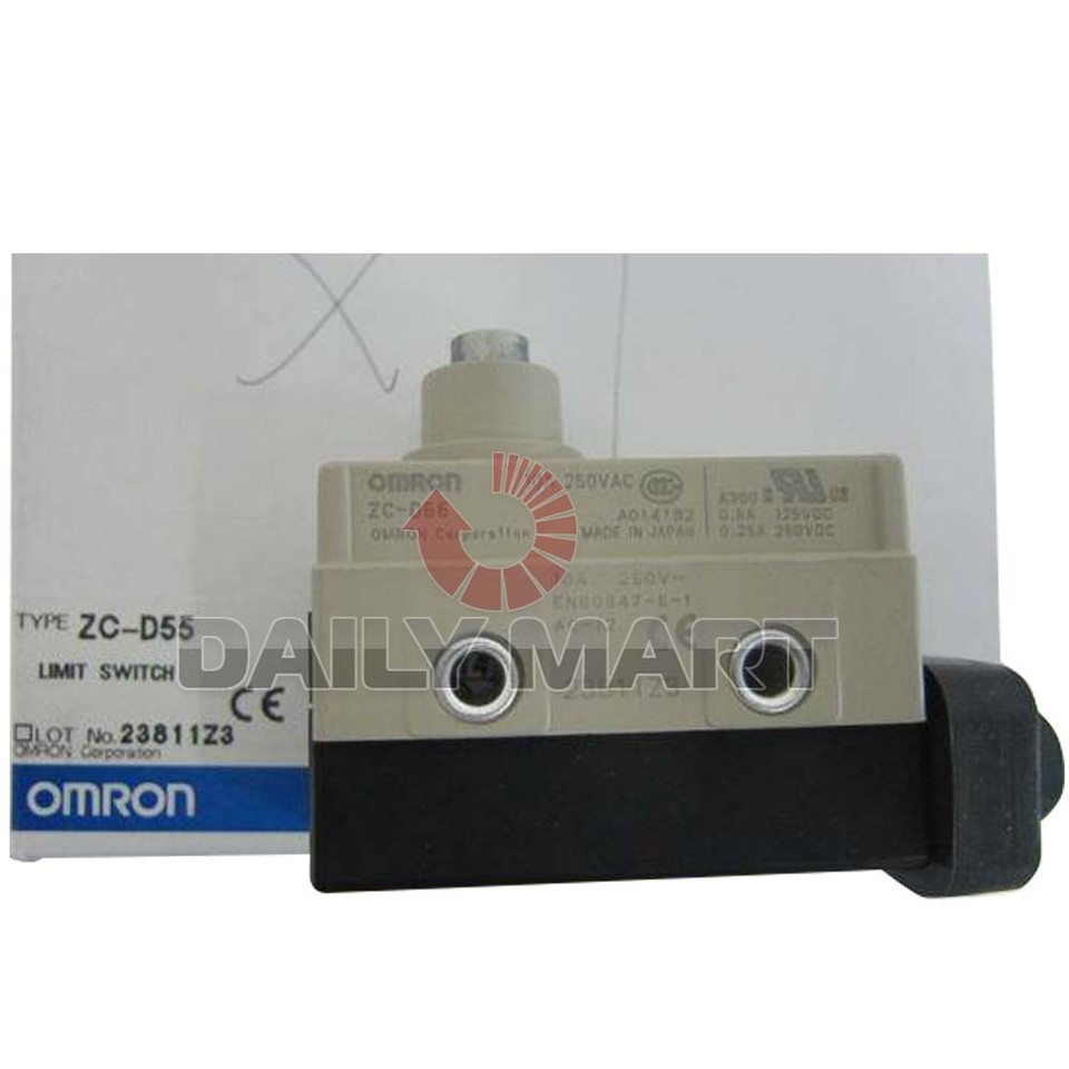 OMRON ZC-D55 ZCD55 ENCLOSED LIMIT SWITCH PIN PLUNGER PLC MODULE NEW | eBay