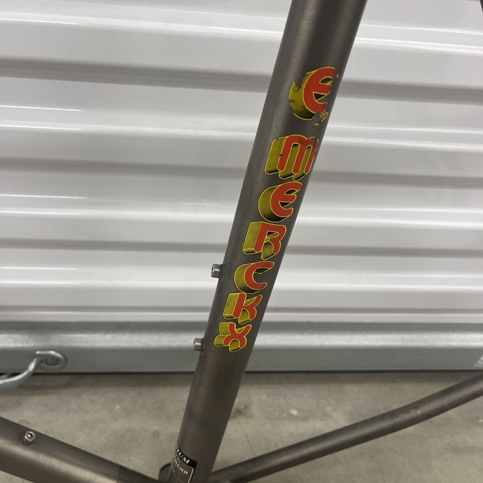 Eddy Merckx Titanium AC Road Frame Easton EC90 Fork Chris King 1 ...