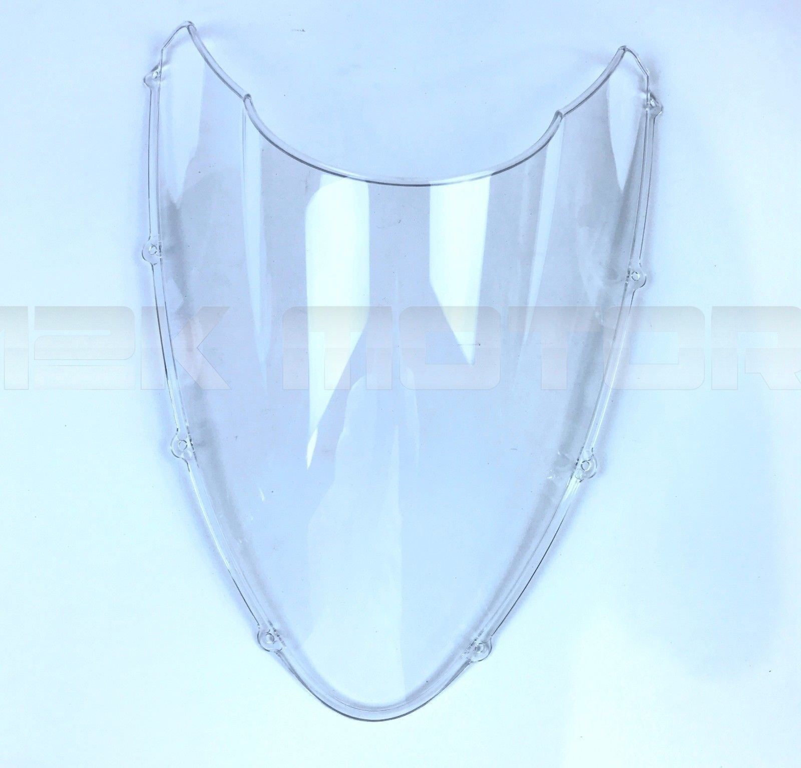 DUCATI 848 EVO 1098 1198 S R BLACK WINDSCREEN CLEAR WINDSHIELD | eBay ...