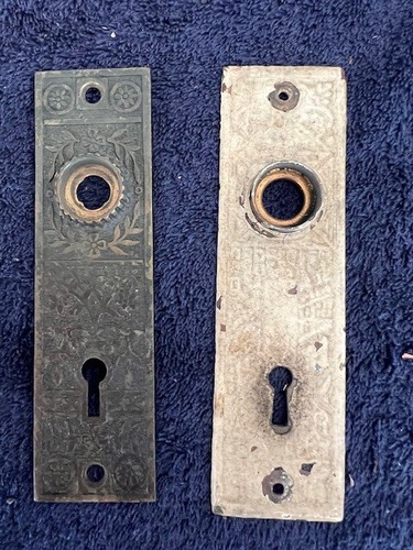 Eastlake Door Lock Back Plates (2) | eBay