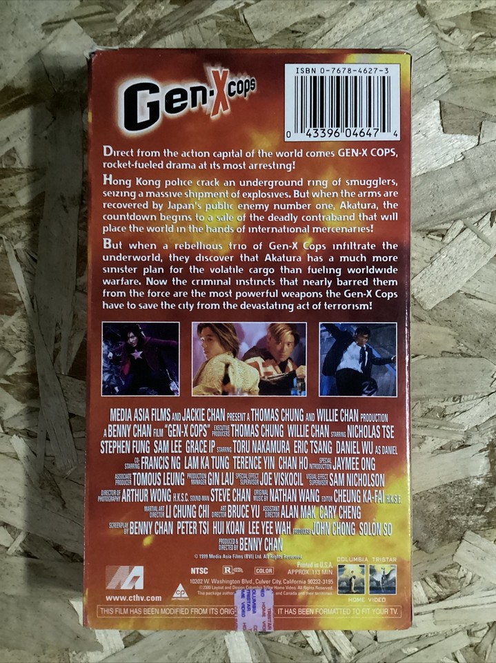Gen-X Cops (VHS, 2000) 43396046474| eBay