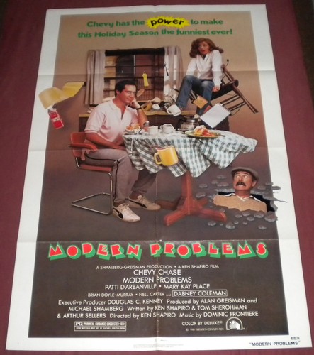 Modern Problems Movie Poster 27x41 S/S Folded Chevy Chase Patti D ...